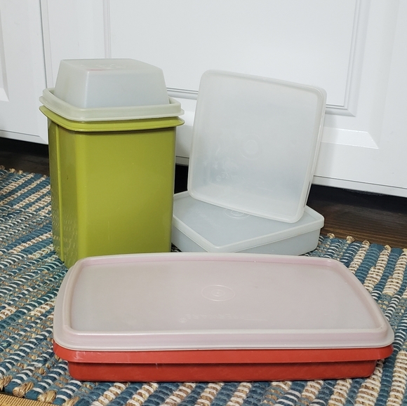 Tupperware | Kitchen | Vintage Tupperware Harvest Bundle Lot | Poshmark